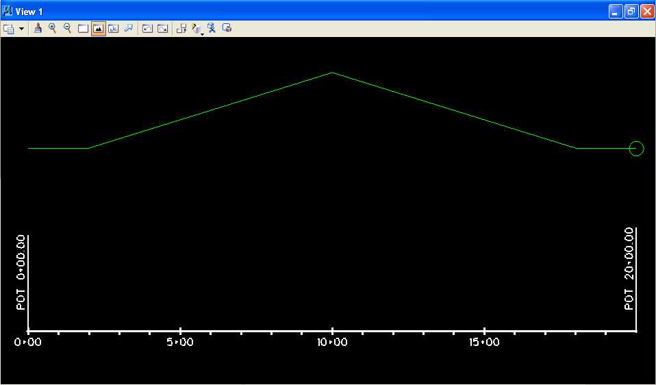 how to draw a profile in microstation